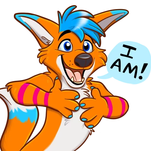 Avi Fox Sticker Pack — Telegram Stickers Pack
